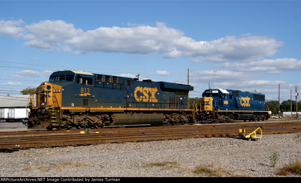 CSX 813, & CSX 2485
